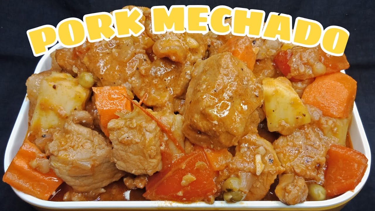 Masarap na luto ng Mechado (baboy) | Mechadong Baboy | Pork Mechado ...