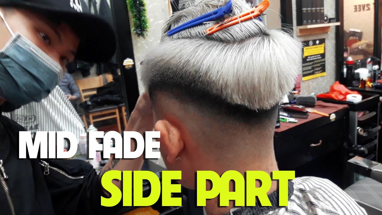 Hướng dẫn cắt Undercut Mid Fade phong cách Side Part hiện đại ...