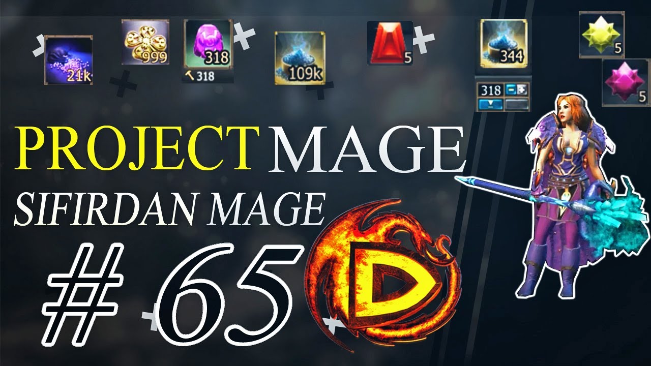 Project Mage #65 - Dark Legacy Day 1, 100k Rune Dust, Rune Upgrades - Drakensang Online - YouTube