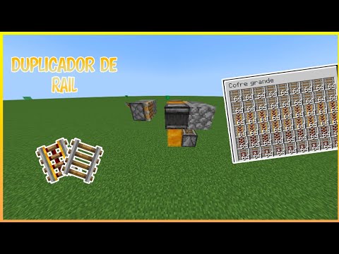 COMO HACER UN DUPLICADOR DE RAILES - Tutorial Minecraft 1.19 - YouTube