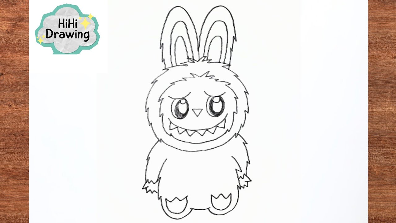 How to Draw Dada Labubu | Easy Drawing Step by Step - YouTube