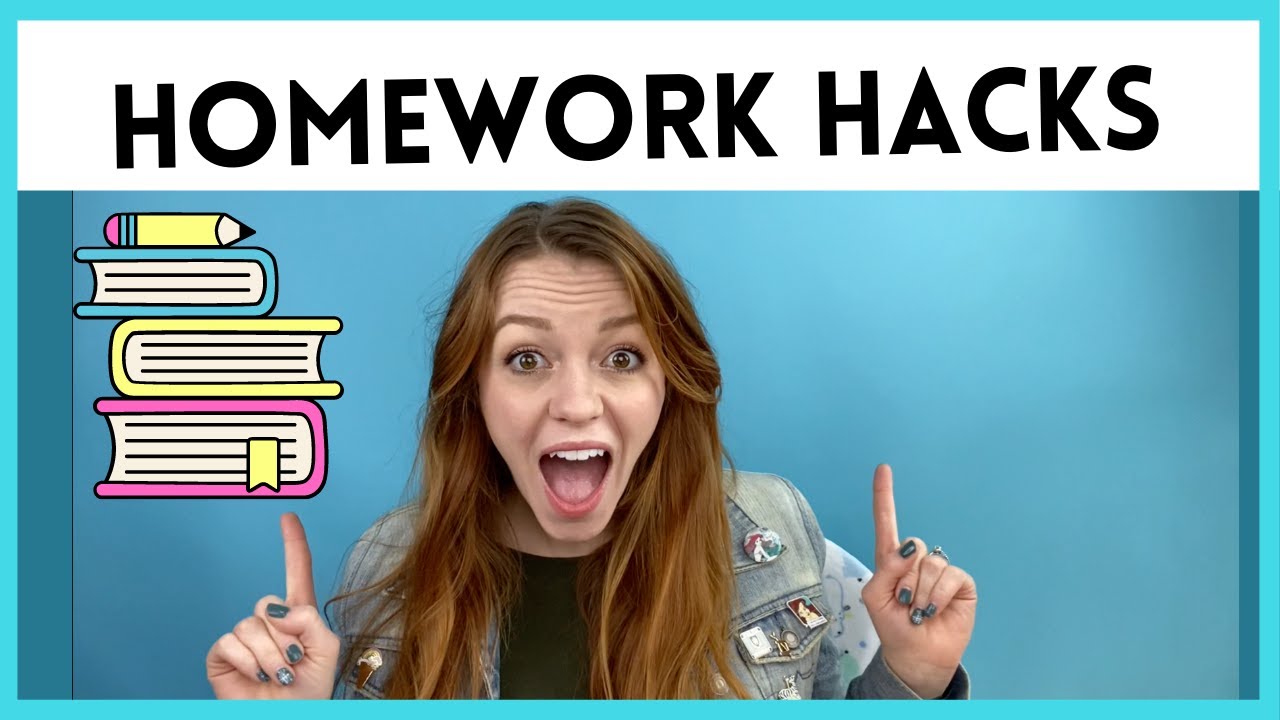 HOW TO GET ALL OF YOUR HOMEWORK DONE AT SCHOOL (homework tips for high ...