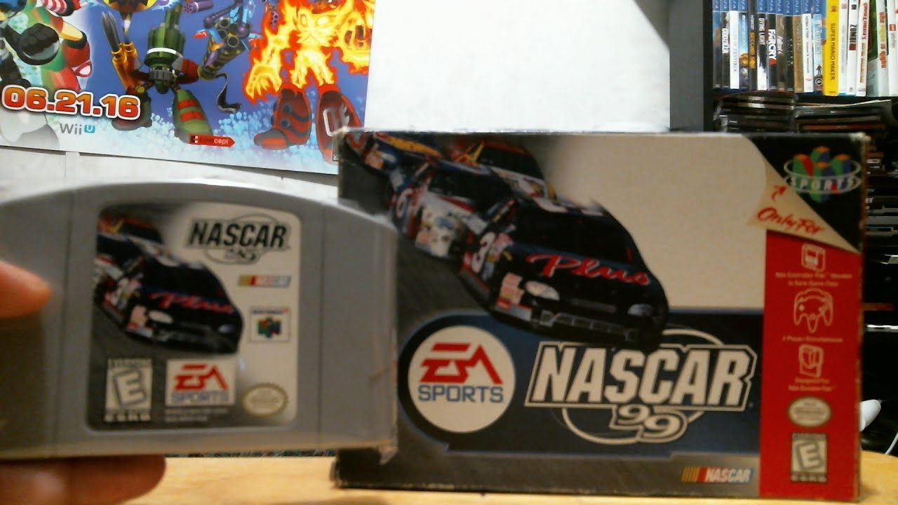 N64 Visual Review, NASCAR 99. - YouTube