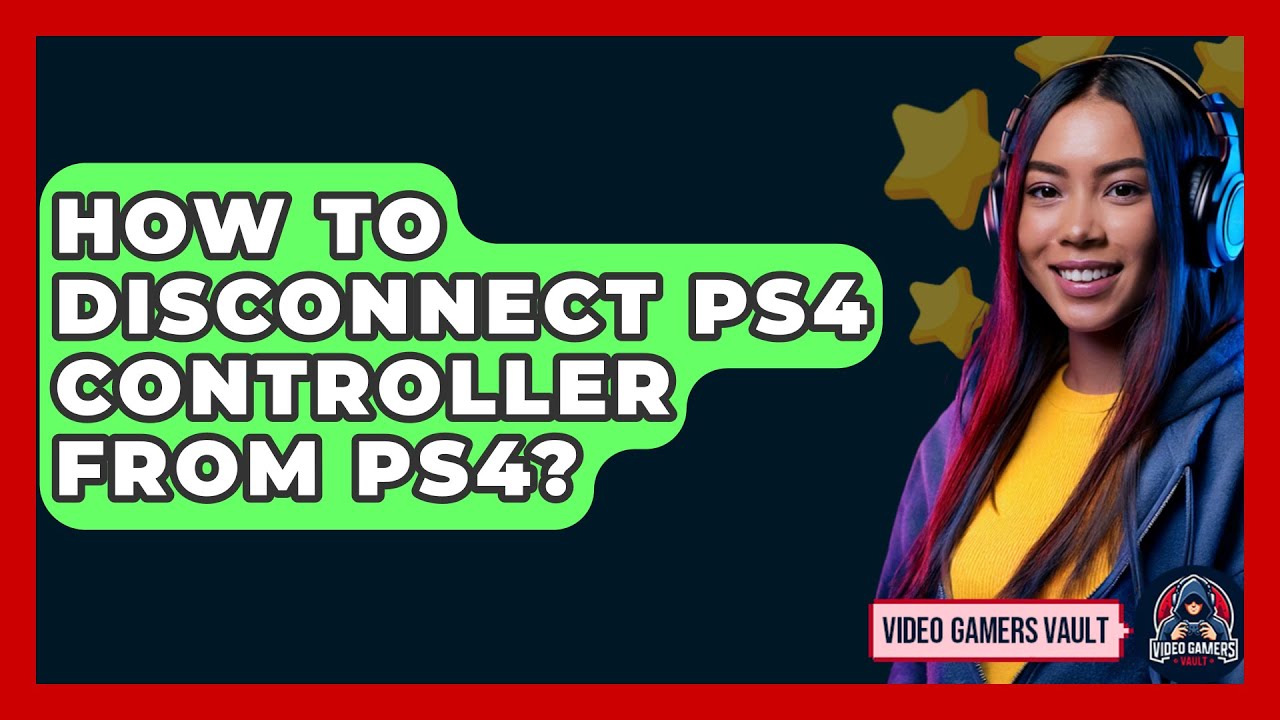 How To Disconnect PS4 Controller From PS4? - Video Gamers Vault - YouTube