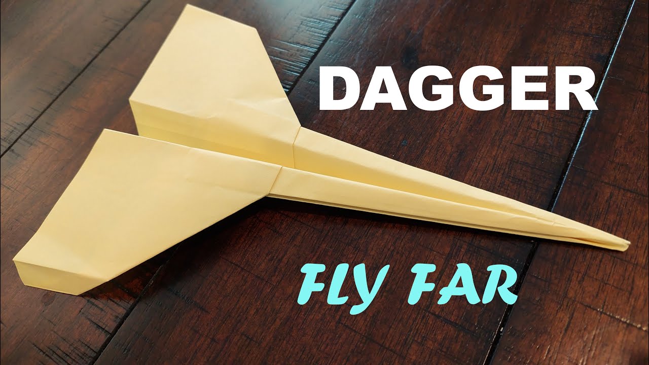 How To Make Easy PAPER AIRPLANE DAGGER DIY Origami Craft YouTube how-to-make-easy-paper-airplane-dagger-diy-origami-craft-youtube