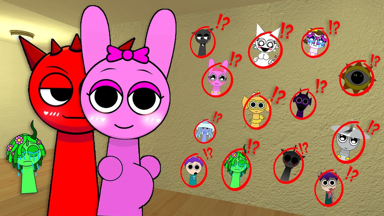 Sprunki Crazy Sinner Pinki and Sinner Raddy want me to bring her All ...