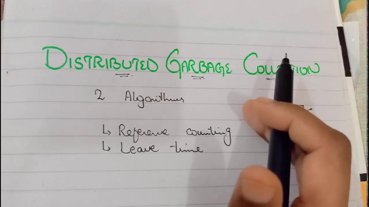 Distributed garbage collection in distributed systems ! Distributed computing - YouTube