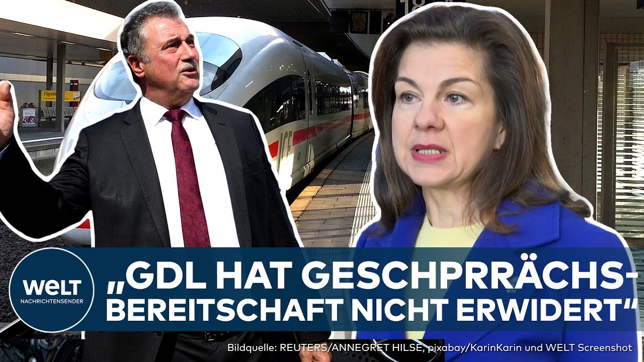 DEUTSCHE BAHN: "Verhandlungen sind der einzige Weg!" DB-Sprecherin über ...