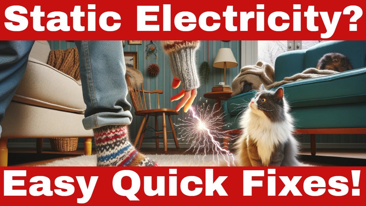 Zap-Proof Your Life: How to Get Rid of Static Electricity! - YouTube