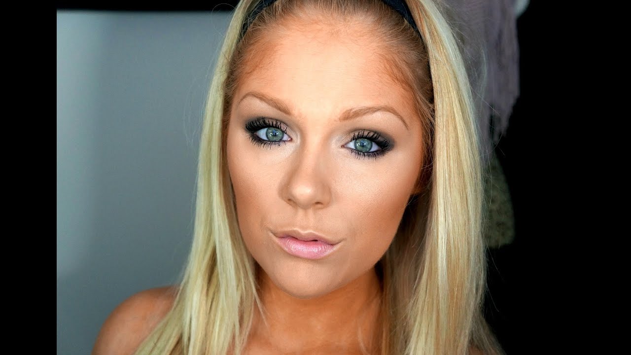 Dark Dramatic Smokey Eye Makeup Tutorial Youtube