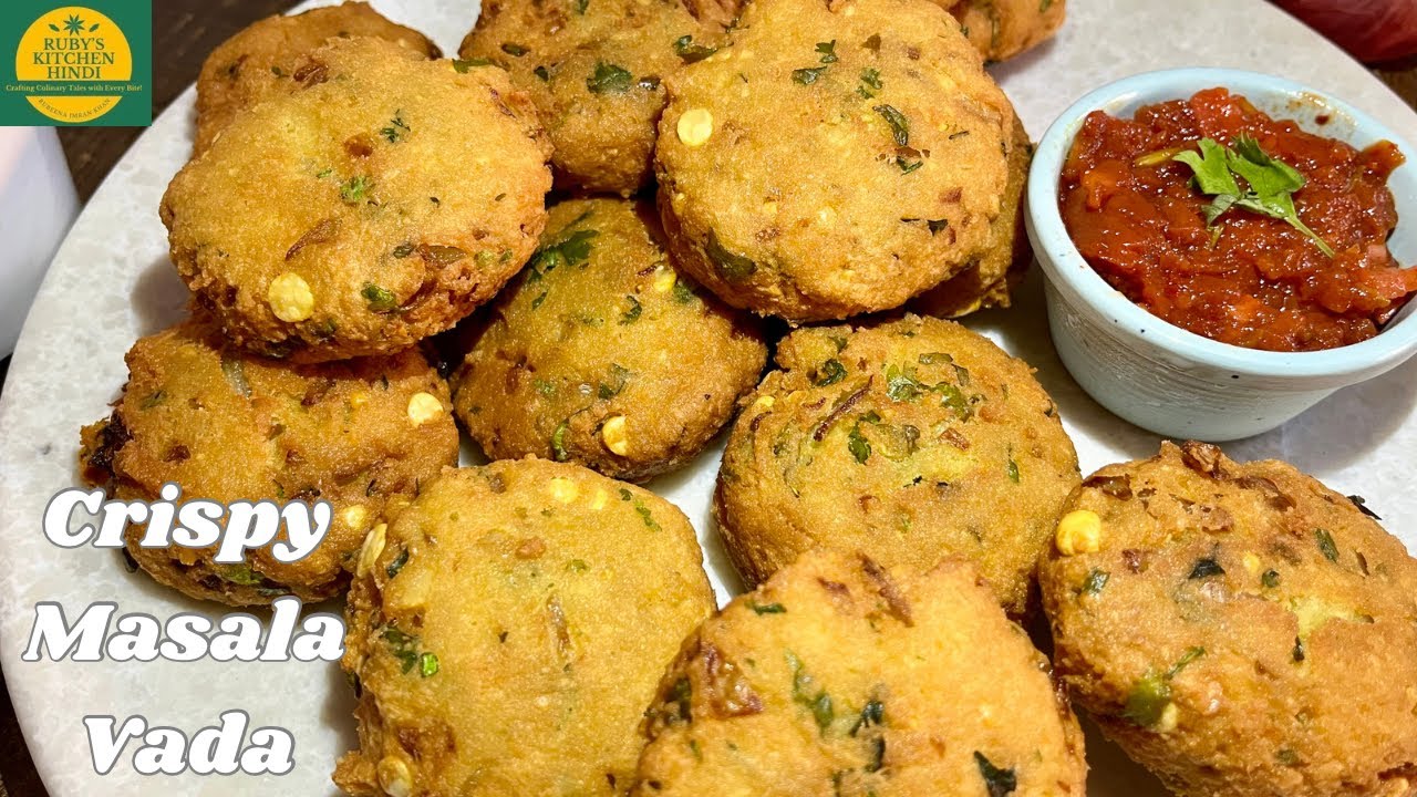 Masala Dal Vada | South Indian Vada Recipe | Paruppu Vadai | Chana Dal ...