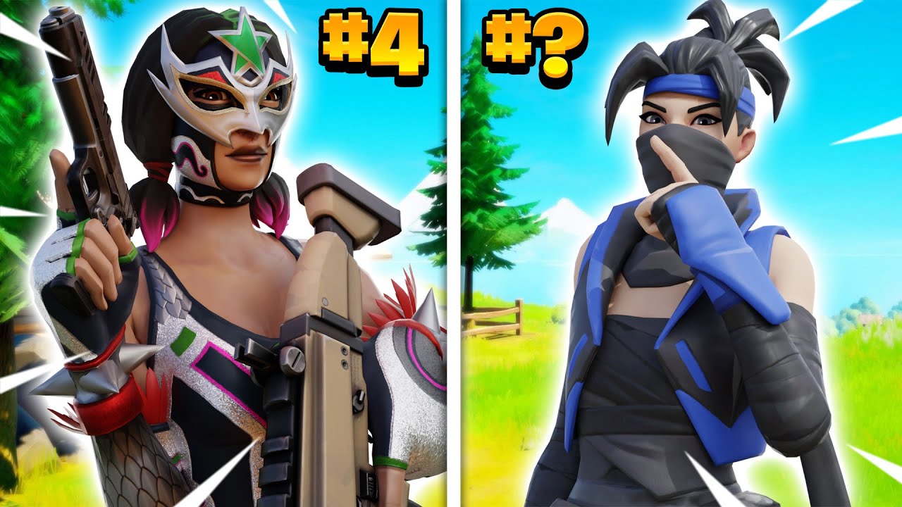 Top 10 Sweatiest Skin Combos In Chapter 3 Season 2! (Fortnite) - YouTube