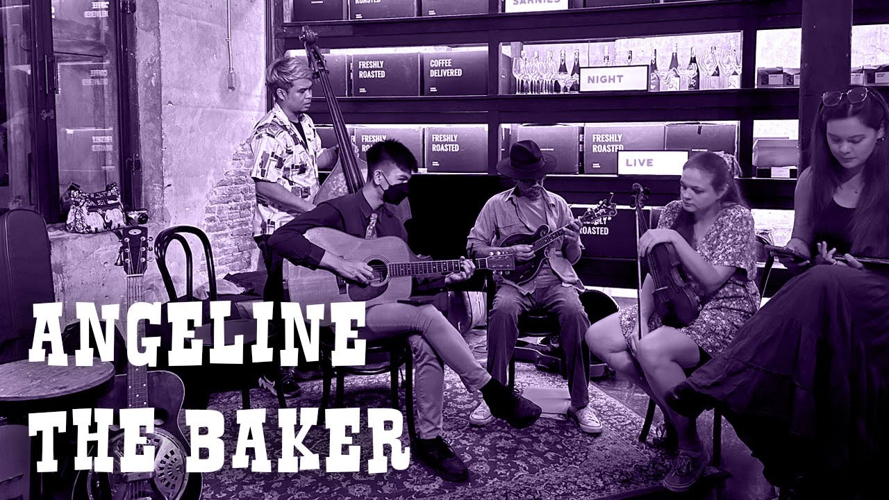 Bluegrass Jam in Bangkok - Angeline the Baker - YouTube