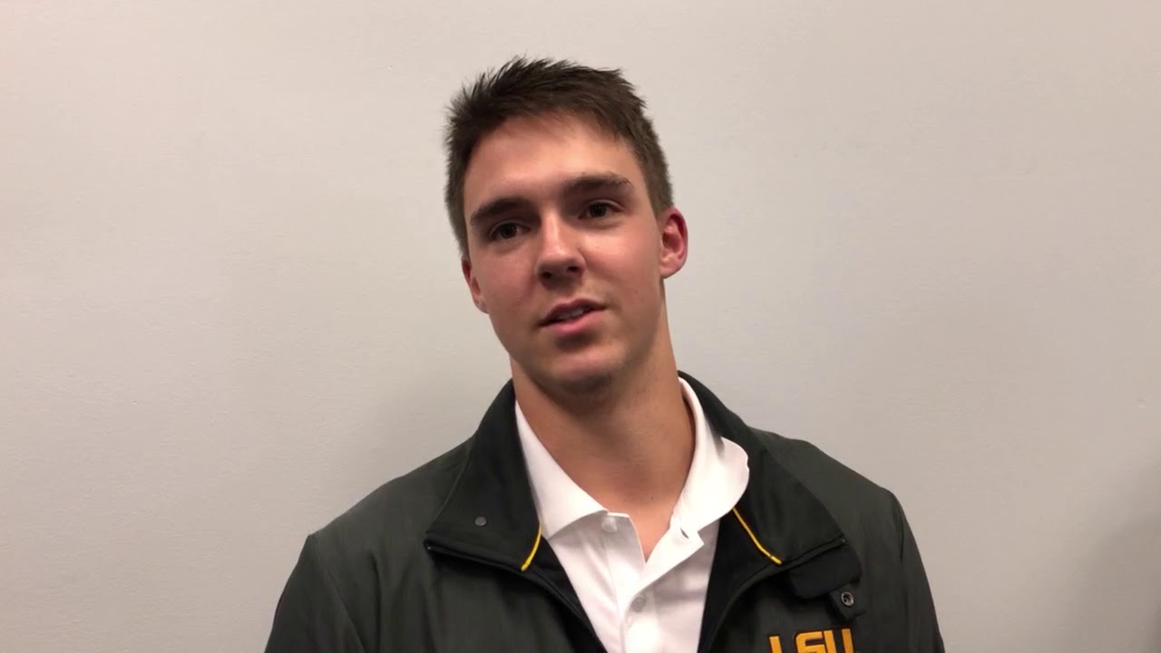 Cole Tracy begins LSU career in record fashion - YouTube