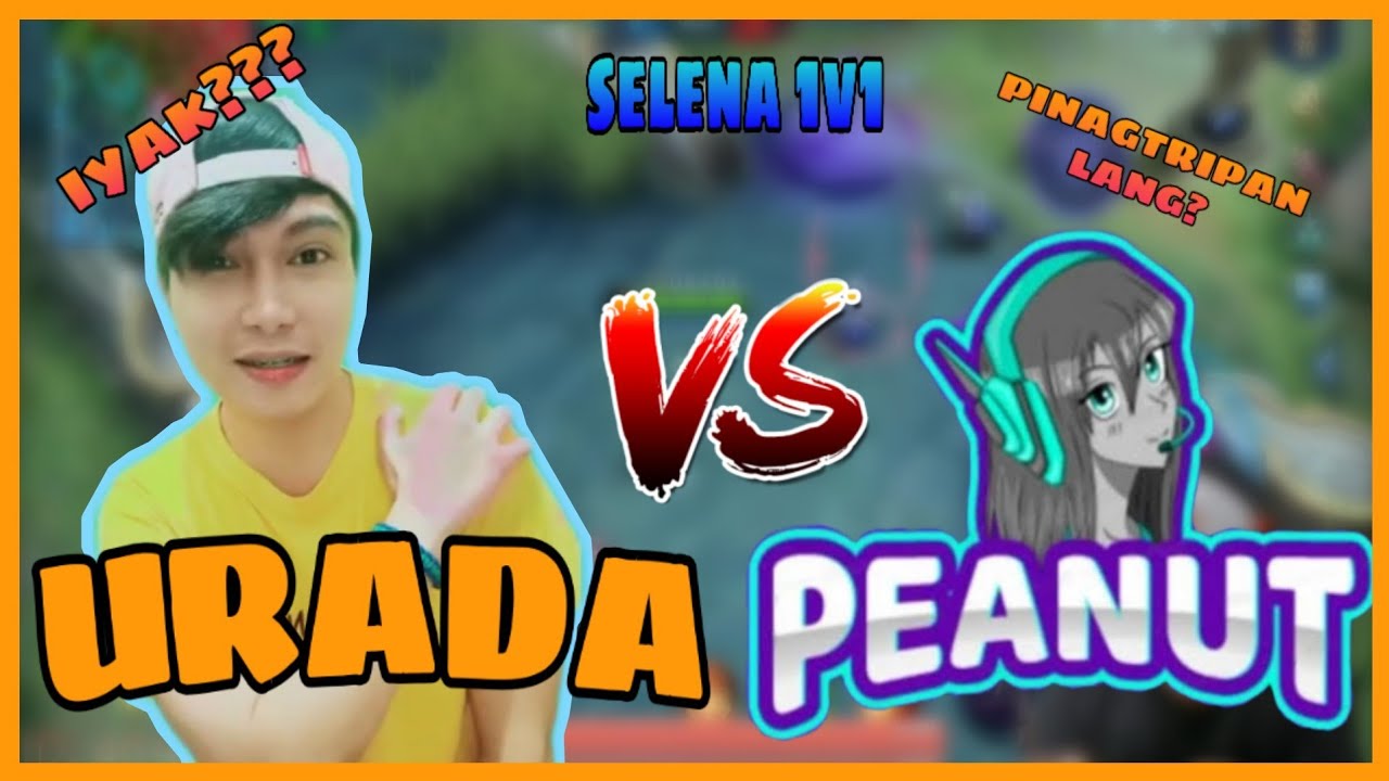 URADA VS PEANUT (SELENA 1V1) | PINAGTRIPAN LANG LANG NI PEANUT? | MLBB ...