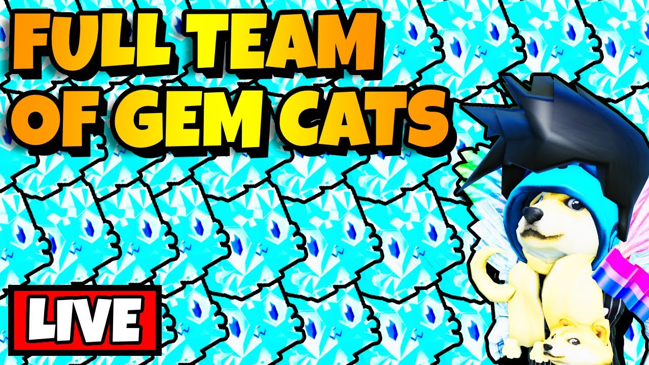 💎Trading For a Full Team Of DIAMOND CATS In Pet Simulator X!💎 (Part 1 ...