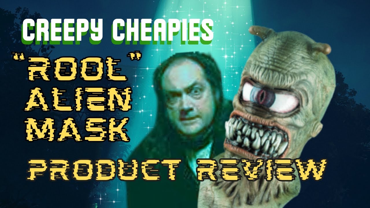 Creepy Cheapies Mask Review: Rool Alien from Ghoulish Productions - YouTube
