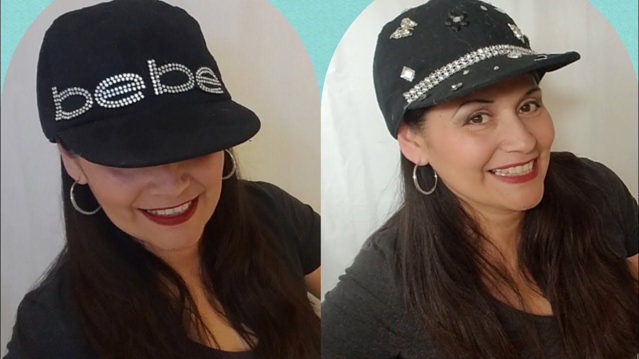 Diy: como decorar una gorra 2 maneras. Muy facil - YouTube