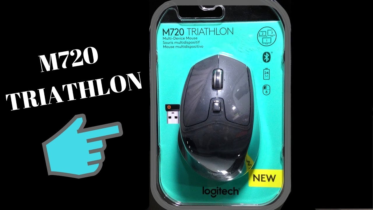 Logitech M720 Triathlon | Unboxing - YouTube