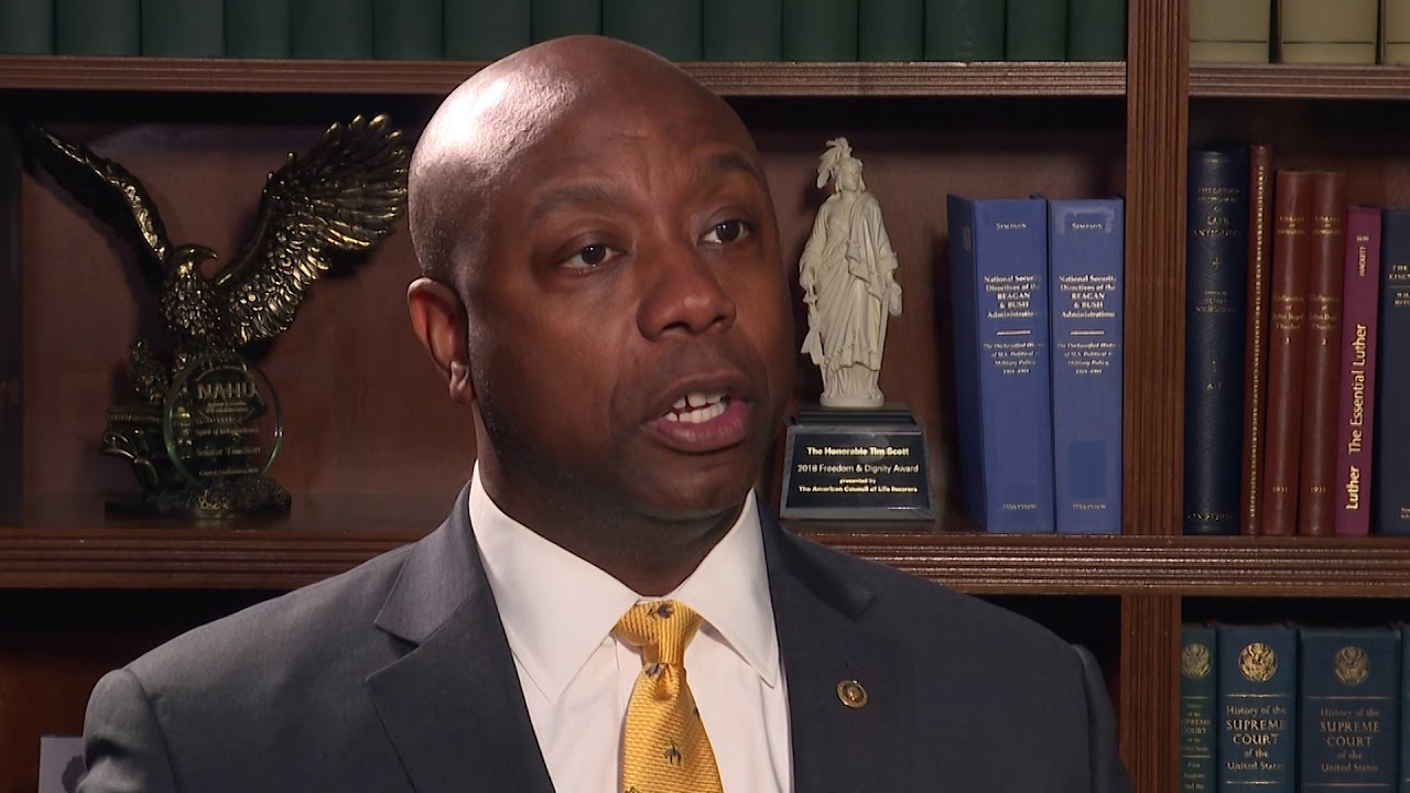 Senator Tim Scott talks about how his childhood shaped him - YouTube