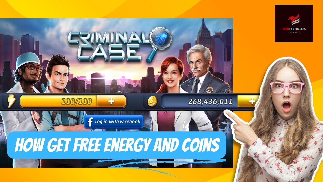 How To Get Criminal Case Unlimited Energy, Coins, And Stars. 😜🔥 - YouTube