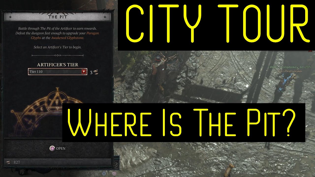 Cerrigar Diablo IV City Tours - Everything Location in The Main City ...