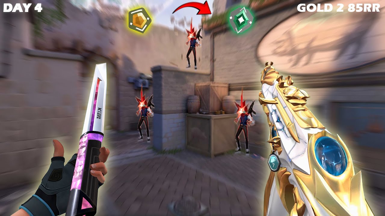 GOLD TO ASCENDANT 🔥 DAY 4 | CAN I FINALLY ESCAPE GOLD 2? 😭 | VALORANT ...