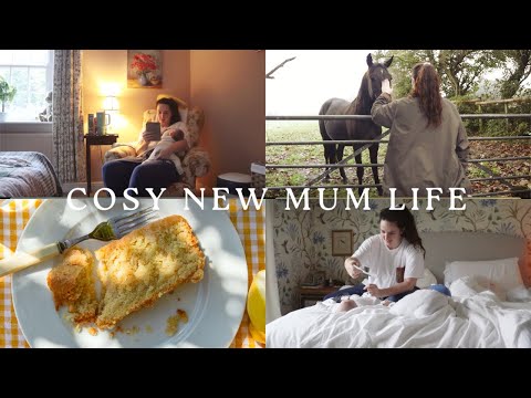 NEWBORN DIARIES 🍂 realistic routines, cosy baking & postpartum life