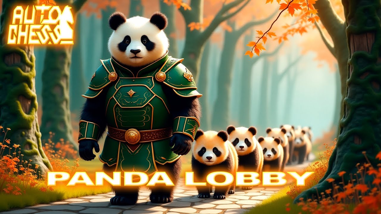 Dota Auto Chess Panda Lobby - YouTube