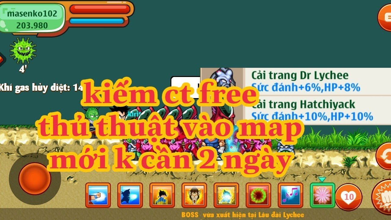 [NRO] Trải nghiệm map mới kiếm ct free + thủ thuật vào map mới ko cần 2 ...