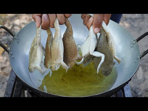 The Best Crispy Buffalo Frog | Deep Fried Frog Recipe | Eating Buffalo Frog