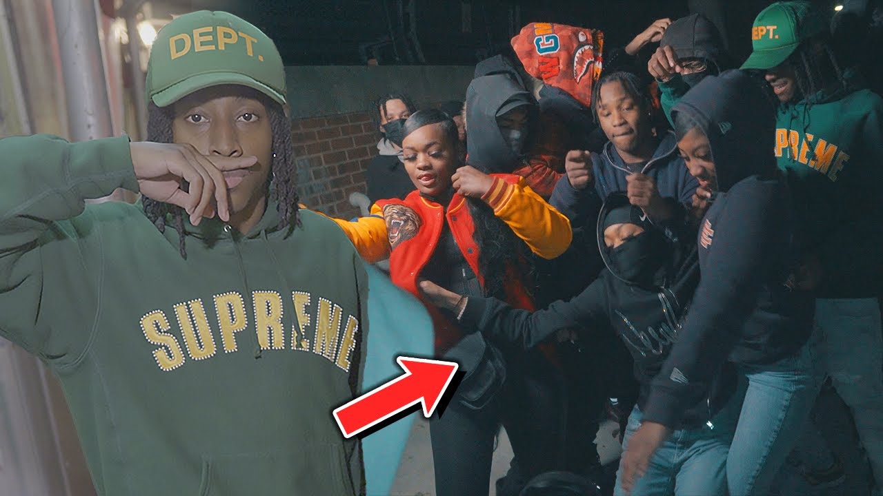 I Pulled Up On MRow In His Hood At 3AM… - YouTube