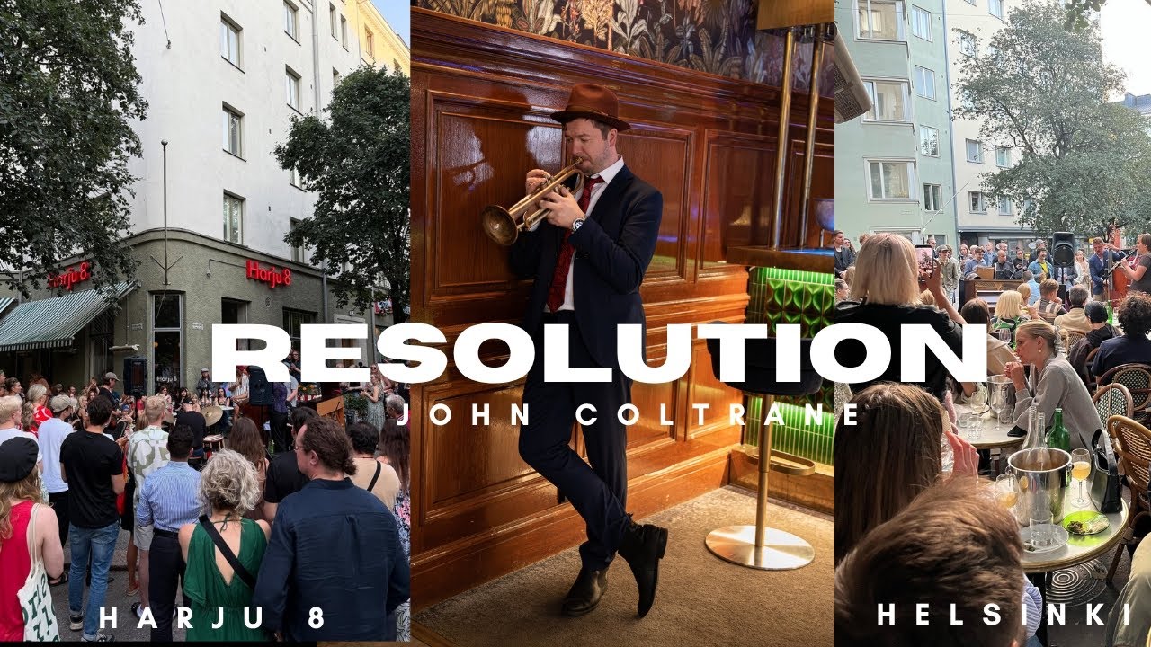 Resolution - John Coltrane: Harju 8, Helsinki, July 2025 - YouTube