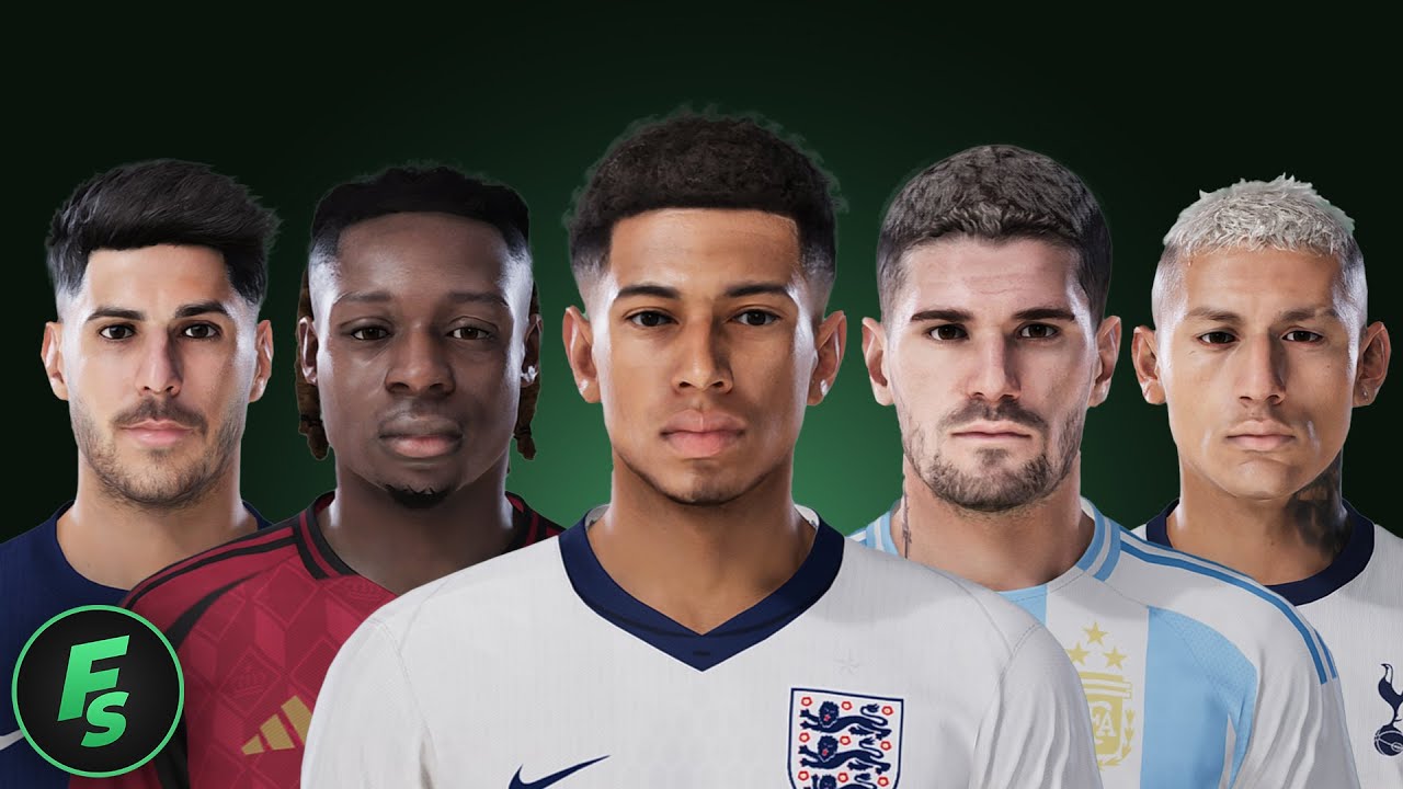 Facepack Vol. 28 by Jonathan - PES 2021 & FL25 - YouTube