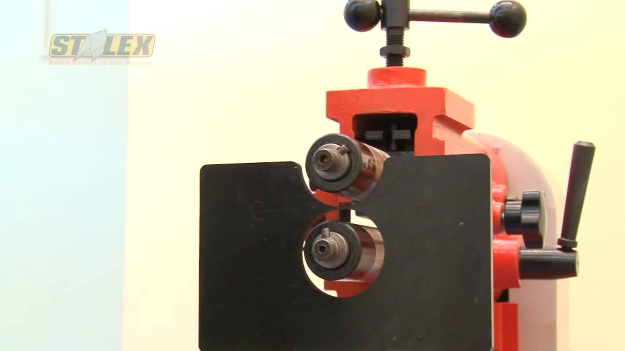 Станок зиговочный ручной STALEX ETB 12 - YouTube