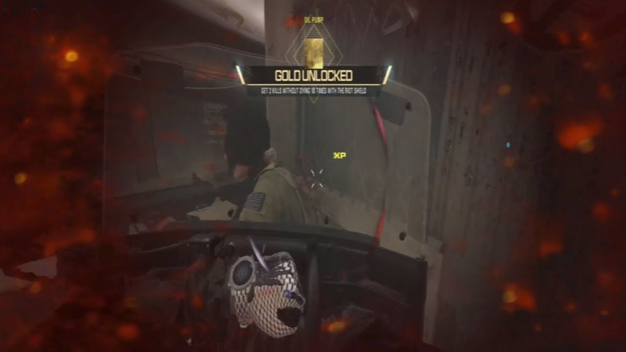 Gold Camo Grinding: MW2 Riot Shield - YouTube