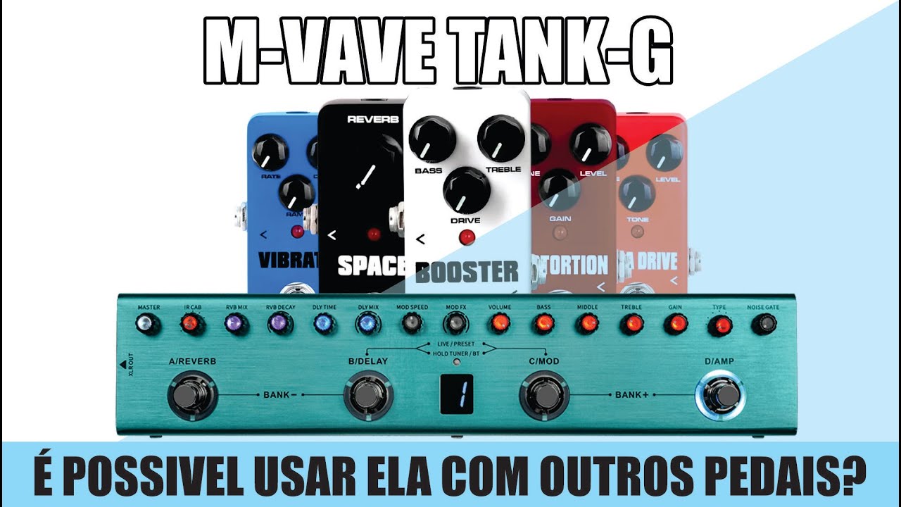 TANK-G com outros pedais pode? #tankg - YouTube