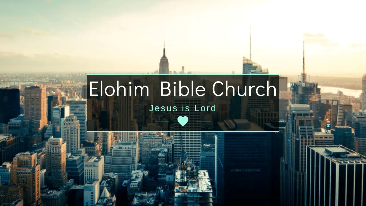 Elohim Bible Church Service 10th April 2020 - YouTube