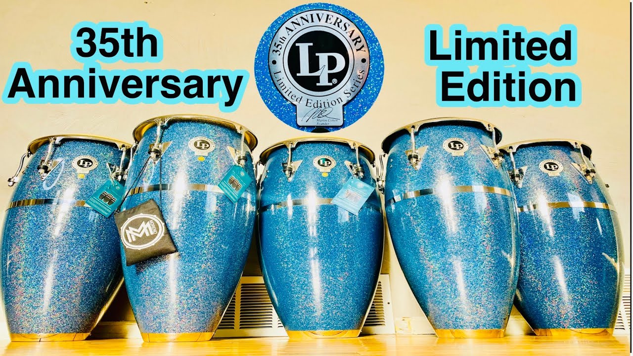 Lp 35th Anniversary Limited Edition Congas - Latin Percussion Drums ...