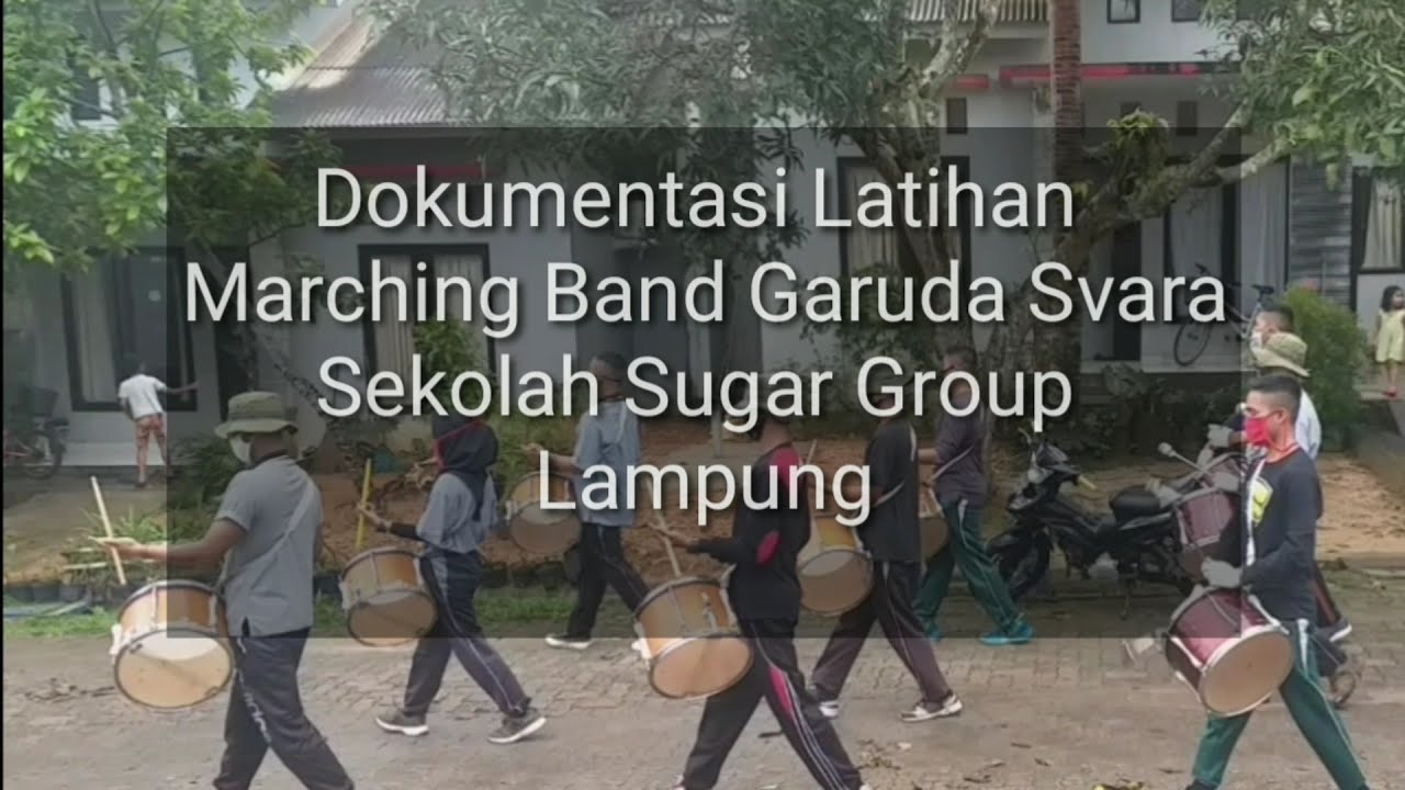 Latihan Marching Band Garuda Svara, Sekolah Sugar Group Lampung ...
