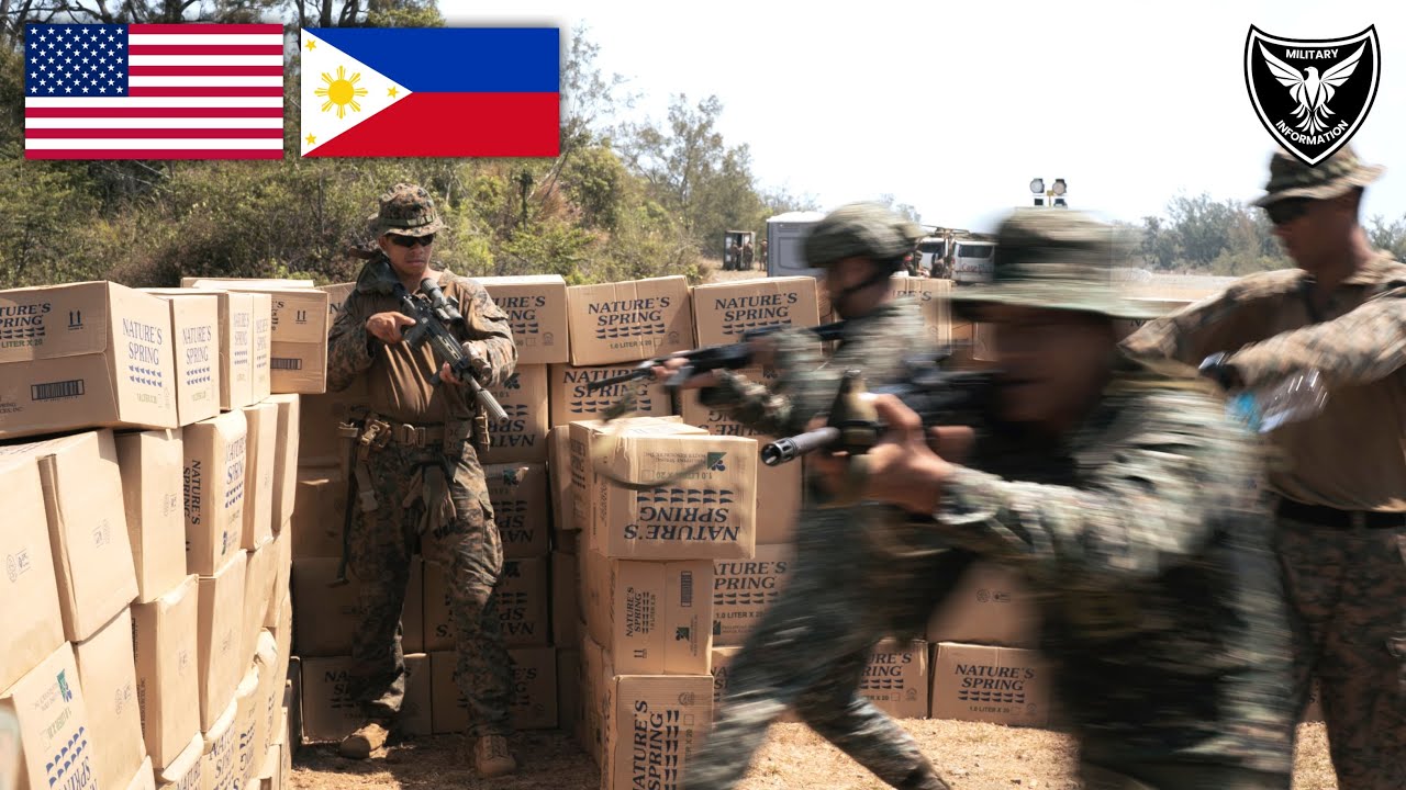 U.S. Marines Conducts Bilateral CQB Training with Philippine Marines I ...