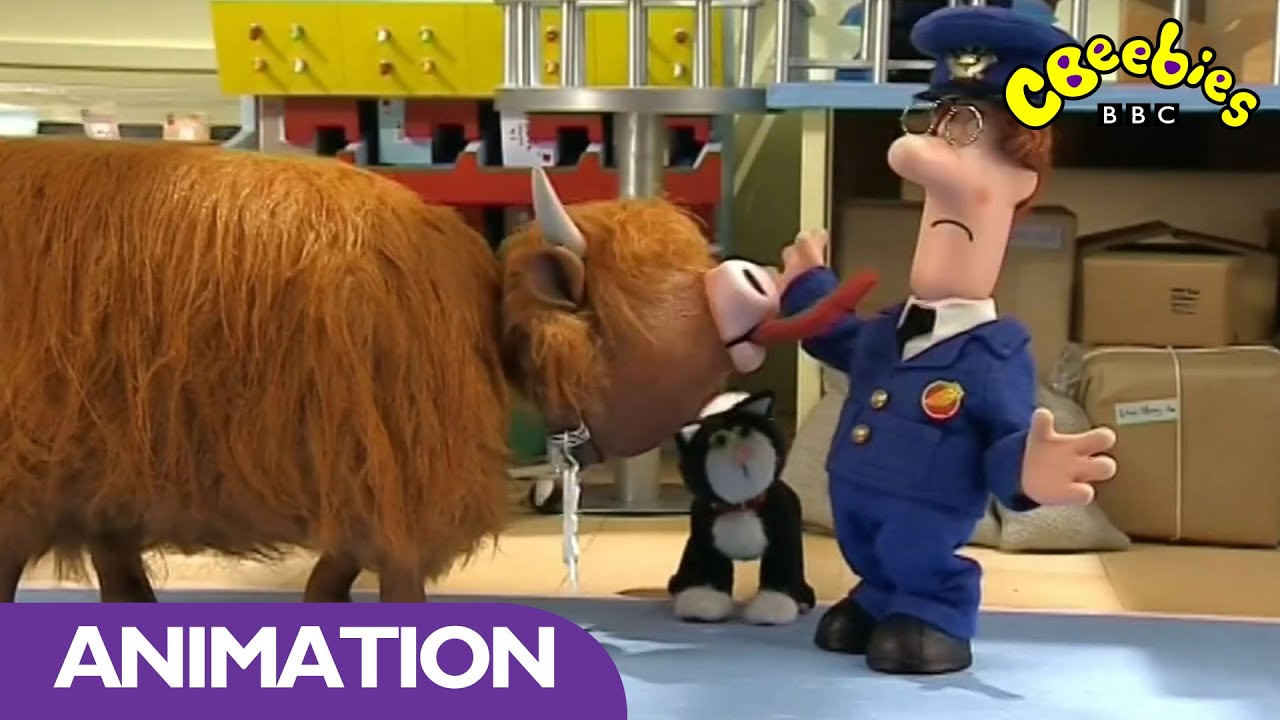 CBeebies. Pat's Special Delivery - A Runaway Cow - YouTube