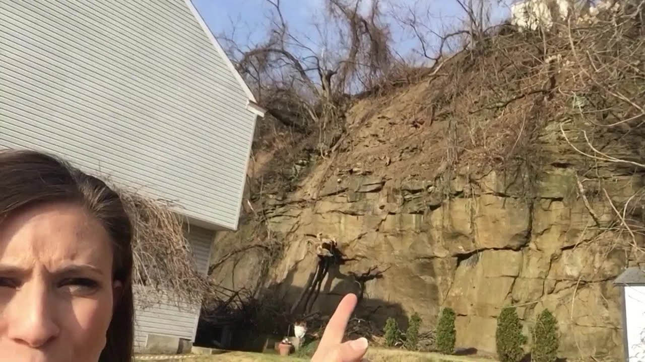 Reporter Update: 6 Homes Evacuated Due To Spring Hill Landslide - YouTube