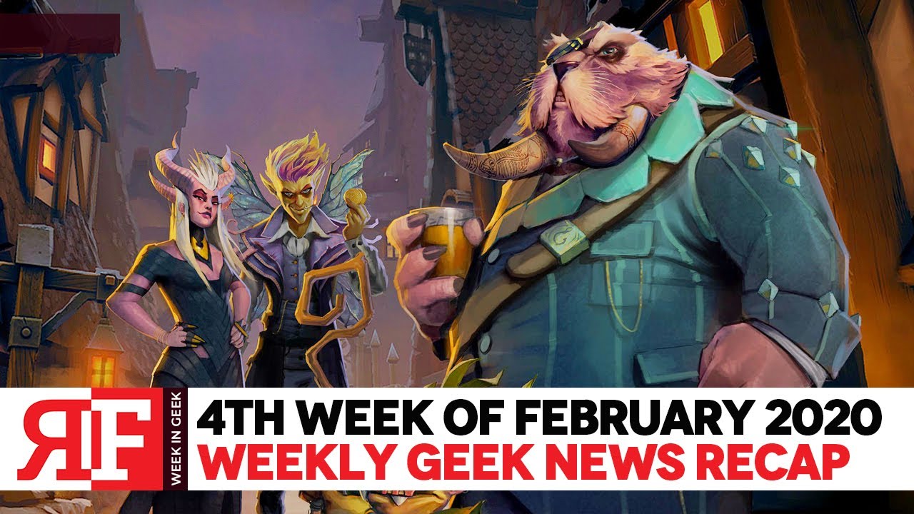 Week in Geek: Week 4 - February 2020 - YouTube