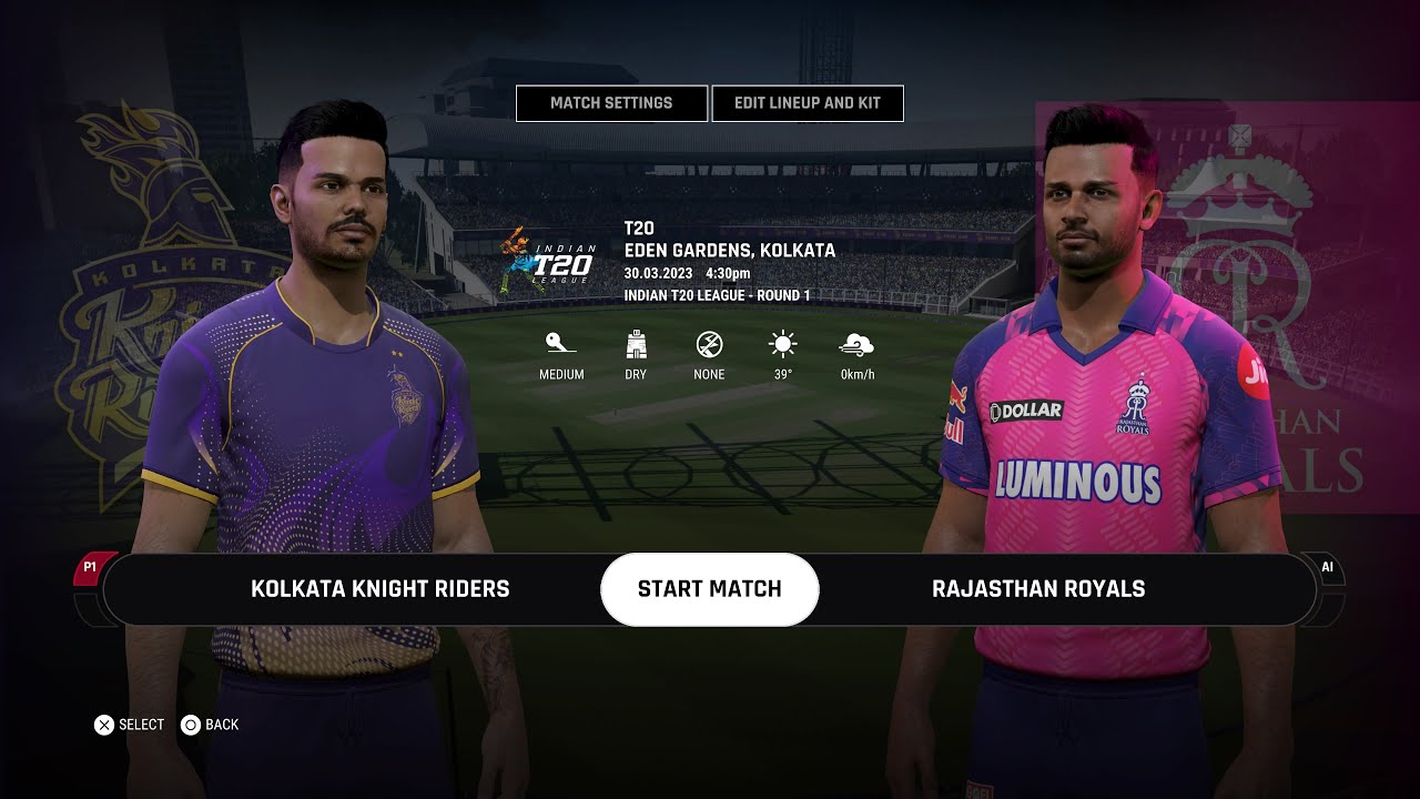 Indian T20 League | PlayStation 5 Gameplay | Cricket24 - YouTube