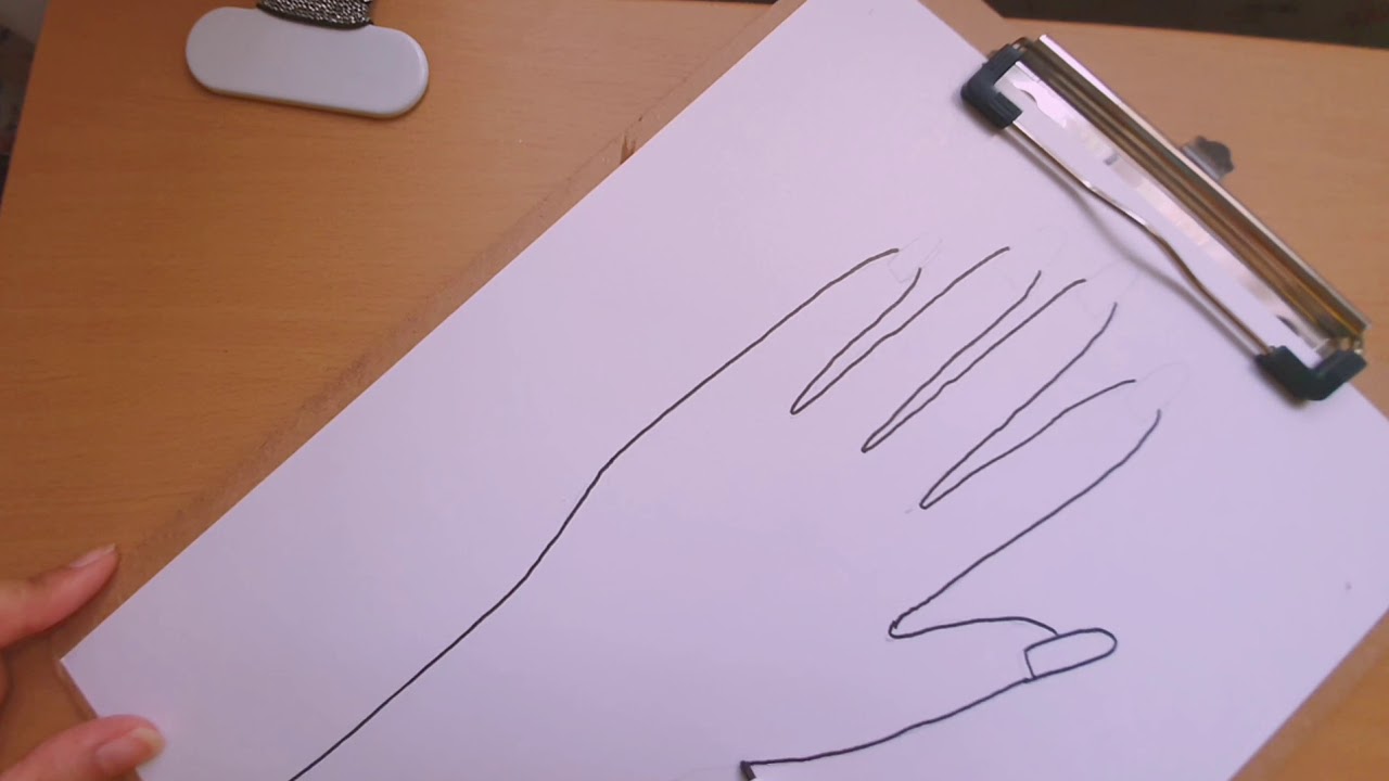 How to draw a hand on paper for henna design - Art by Amreen - Girly ...