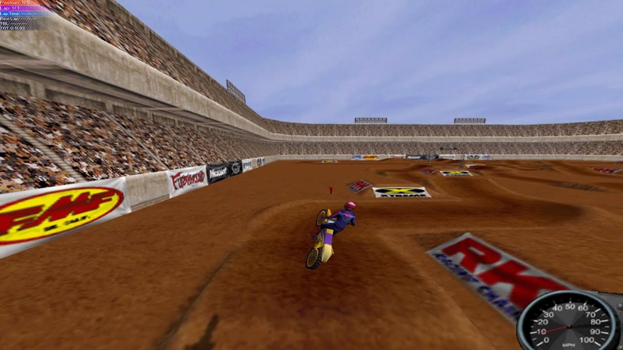 Motocross Madness Walkthrough - Supercross (1998 Season) #14 - Week 14 ...