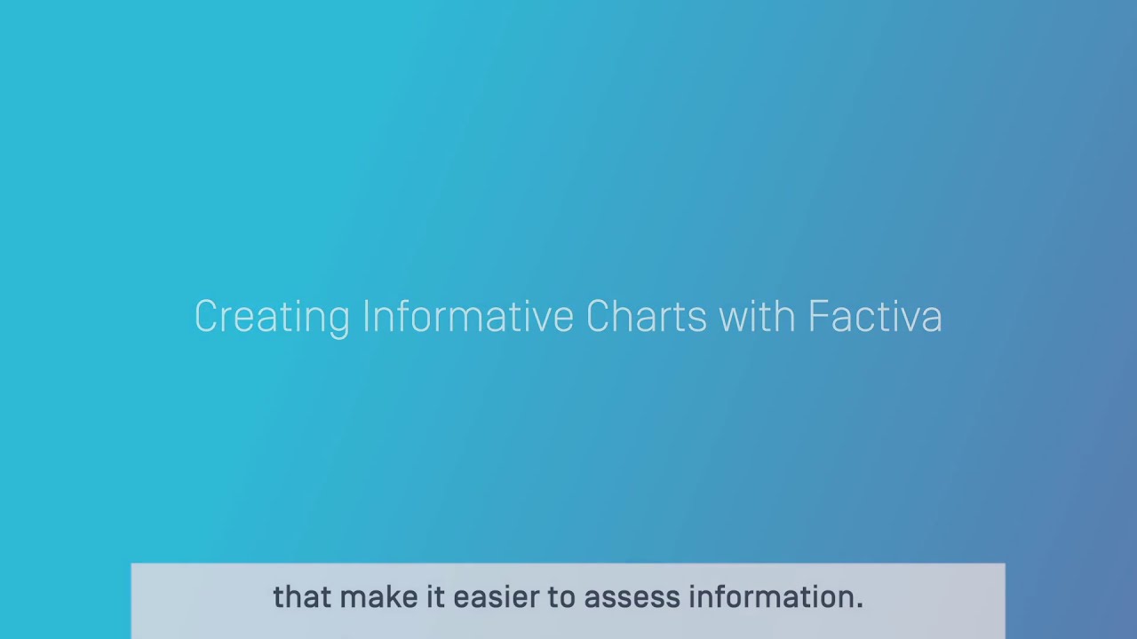 How to Build a Chart in Factiva - YouTube