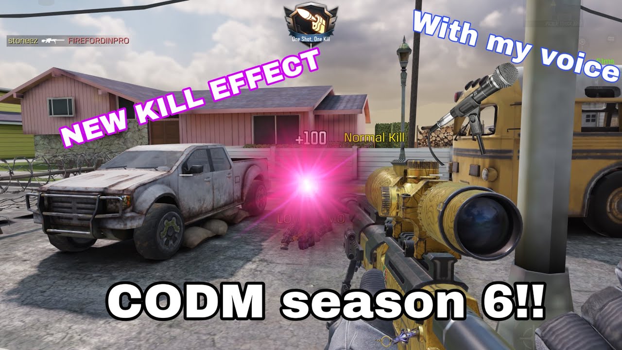 New CODM season 6! Everything new! Battle royal, kill effects and more ...