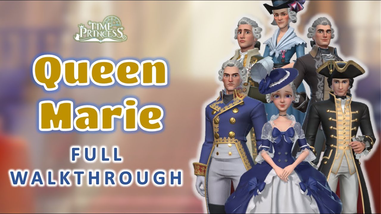 👑 Queen Marie | 👸 Beginner Book Full Walktrough | 🏰 Time Princess - YouTube
